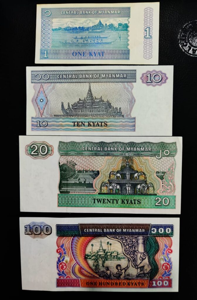 Myanmar Banknote set - coinsstuff