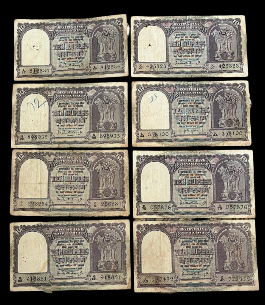 10 Rupees Big size Fafda note - coinsstuff