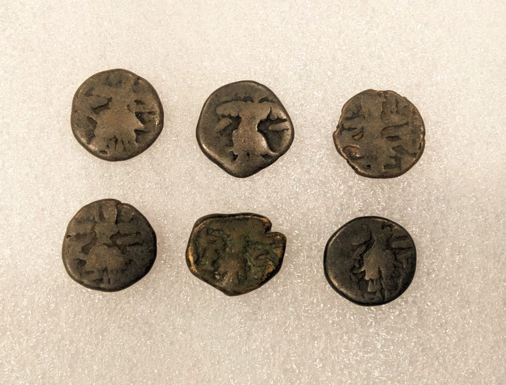 Dida Rani Loharas Of Kashmir Copper Drachma Coin - coinsstuff