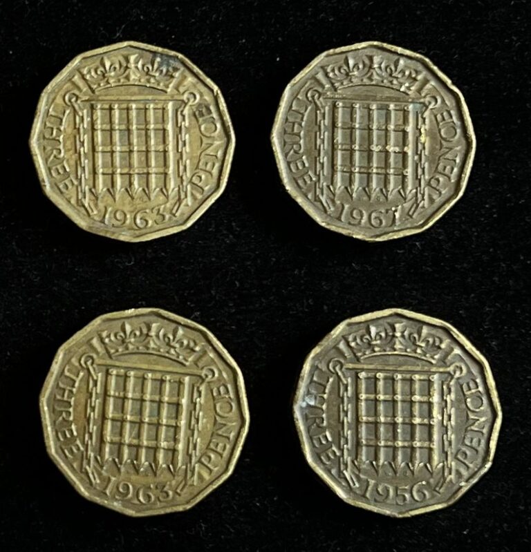 3 Pence - Elizabeth II UK Coin - coinsstuff