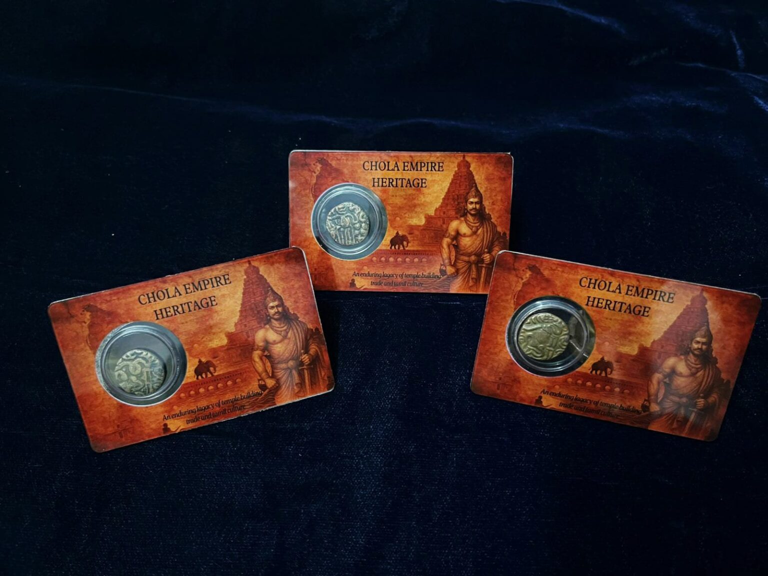 The Chola Heritage Coin Card - coinsstuff